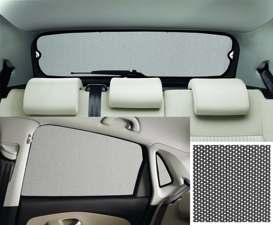 Sunblind for the rear side windows and for the rear window set for 2 ...