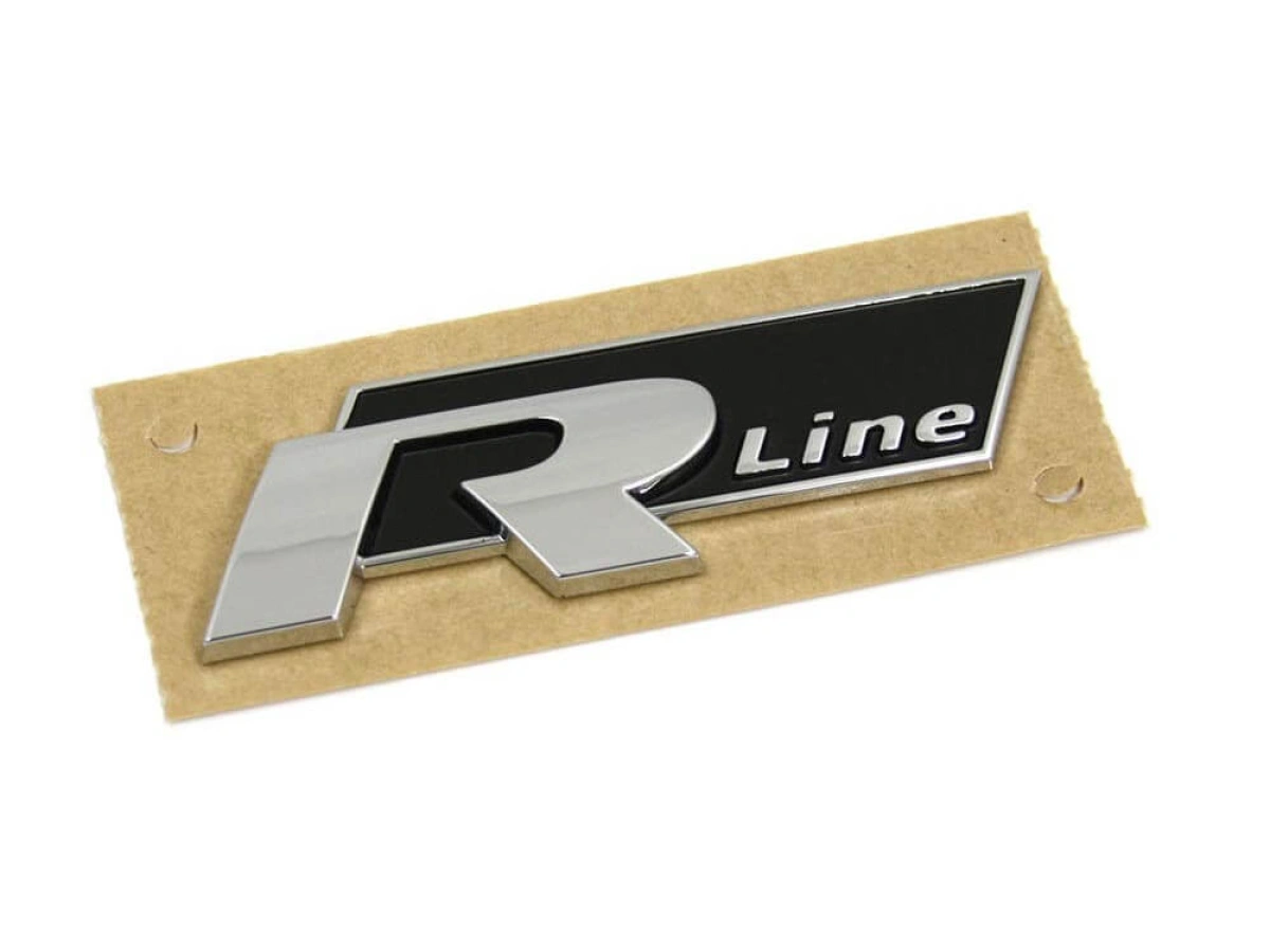 Badge R-Line front, self-adhesive 5K0853688AFXC for Volkswagen Polo 6R