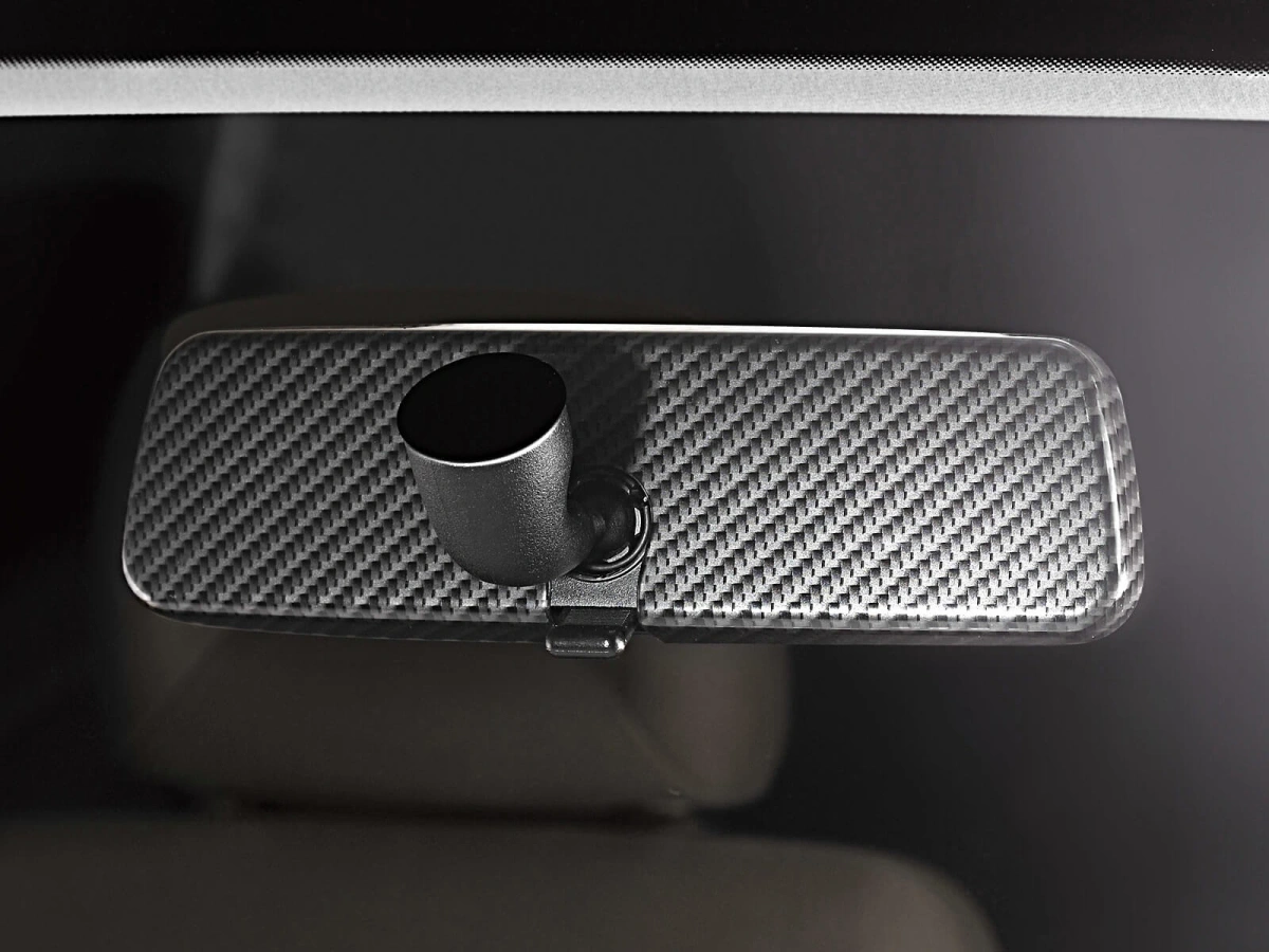 Interior mirror in carbon look 000072548Z57