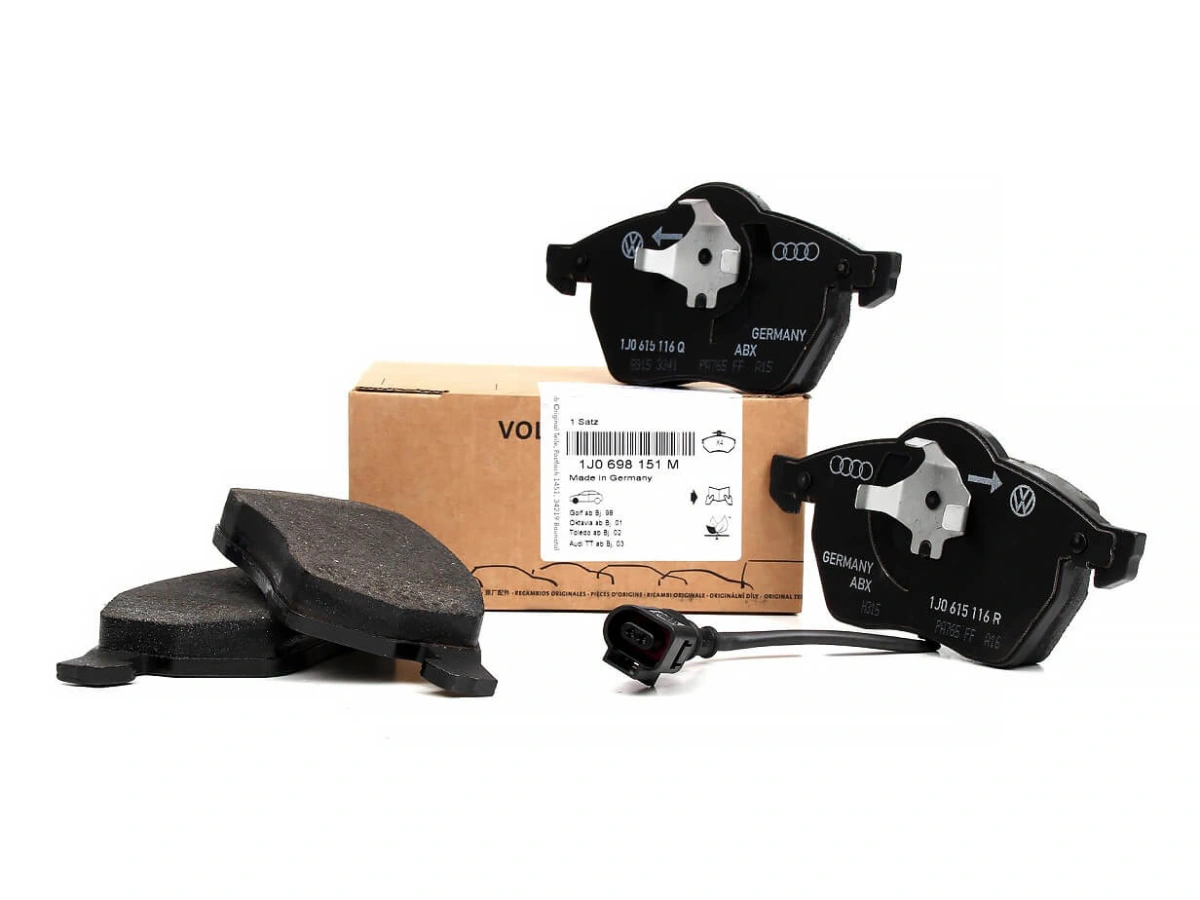 Set of brake pads front ⌀312mm 1J0698151Q for VW Polo 6R